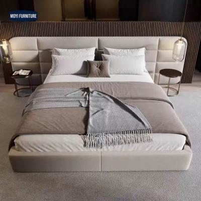 China Linen Upholstered Bedroom Furniture Set with Massage Function - Hotel Grade Double 54
