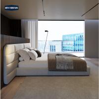China Linen Upholstered Bedroom Furniture Set with Massage Function - Hotel Grade Double 54
