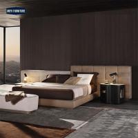 China High Density Foam Luxury Queen & King Size Beds - Italian Modern Upholstered Bedroom Furniture with OEM Options for sale