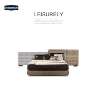 China High Density Foam Luxury Queen & King Size Beds - Italian Modern Upholstered Bedroom Furniture with OEM Options for sale
