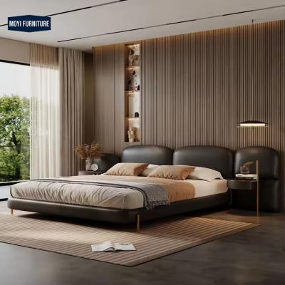 China Modern Velvet Platform Bed Frame - Full, Queen & King Size Upholstered Bed with 54\