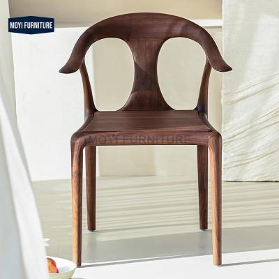 China Modern CUSTOM Nordic Designer Mid Century Luxury Timber Wood Dining Chairs Ergonomic Style Perfect Farmhouse Dining Room for sale