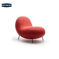 China Modern Velvet Leather Arm Chair - Italian Minimalist Designer Single Seat 28