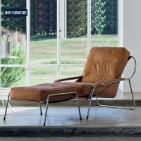 China Luxury Chesterfield Synthetic Leather Recliner Chair - 35