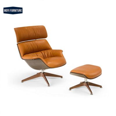 China Custom Synthetic Leather Office Chair with 50-55cm Backrest Height and 45x45cm Seat - Nordic Modern Design for Home & Office for sale