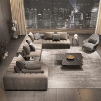 China Mail Packing Modern L Shape Sectional Couch Set Luxury Italian Design Living Room Sofa Sectional Furniture for sale