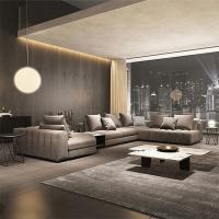 China Mail Packing Modern L Shape Sectional Couch Set Luxury Italian Design Living Room Sofa Sectional Furniture for sale