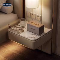 China Modern Customized Size Double King Size Italian Bedroom Furniture Set Leather Upholstery Metal Frame Suitable Hotel Home for sale