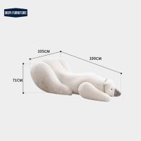 China Folded Modern Creative Designer Living Room Sofa Chaise Leisure Chair Teddy Bear Lounge Chair Stylish Comfort for sale