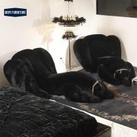 China Folded Modern Creative Designer Living Room Sofa Chaise Leisure Chair Teddy Bear Lounge Chair Stylish Comfort for sale