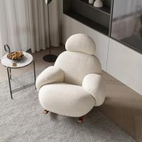 China Custom Legs Wood MOYI Wooden Leisure Lounge Modern Arm Sofa Chairs Luxury Lounge Living Room Accent Chair Collection for sale