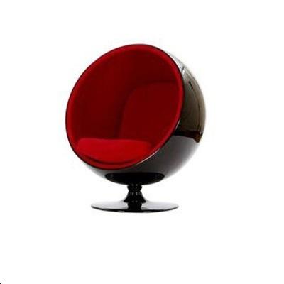China end Foshan Creative Modern Simple Living Room FRP Leisure Chair Designer Mall Art Sphere Space Recliner Chair for sale