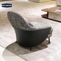 China Sponge Filled Leisure Chair Single Seater Modern Sofa Armchair with Metal Feet Functional Living Room Furniture for sale
