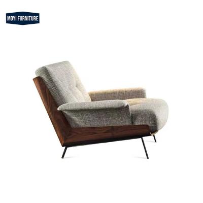 China Mail Packing Y Arm Chair Modern Luxury Living Room Swivel Accent Chair Genuine Leather Italian Design Sofa for sale