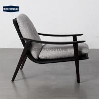 China Carpet Recommended Arm Chair Modern Nordic Ash Wood Dining Chair Foshan Comfortable Seating Home Furniture for sale
