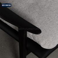 China Carpet Recommended Arm Chair Modern Nordic Ash Wood Dining Chair Foshan Comfortable Seating Home Furniture for sale