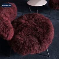 China Velvet Fabric Chair Metal Feet Multicolour Minimalist Living Room Furniture Lounge Chair Modern Design for Hotel Bedroom for sale