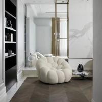 China end Luxury Bubble Sofa 3D Mesh Fabric Foam Modeling for Home Living Room Dining Hotel Coffee Leisure Reading Furniture for sale