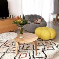 China end Luxury Bubble Sofa 3D Mesh Fabric Foam Modeling for Home Living Room Dining Hotel Coffee Leisure Reading Furniture for sale