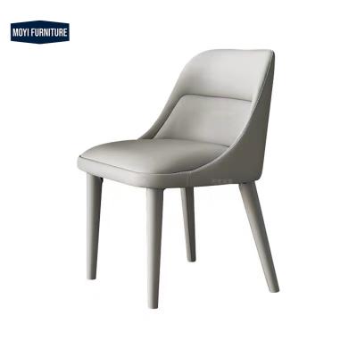 China Dinning Room Set Modern Italian Luxury Minimalist Chair Backrest Hotel Coffee Shop Leisure Highend Dining Seating Chair for sale