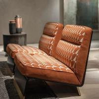 China Velvet Fabric Upholstered Single Sofa Lounge Chair Modern Living Room Furniture Minimalist Comfortable Design for sale