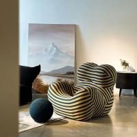 China Leisure Chair MOYI Italian Accent Furniture Modern Armchair Living Room Modern Lounge Chair Mail Packing Y for sale