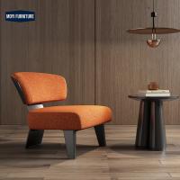 China Fabric MOYI Luxury Armchairs Metal Lounge Chairs Modern Leisure Sofa Chairs with Furry Living Room Design Mail Packing Y for sale