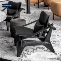 China Carpet Recommended MOYI Nordic Modern Accent Chair Wooden Boucle Lounge Chair Living Room Relax Leisure Comfortable Chair for sale