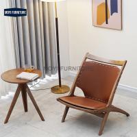China end Nordic Single Wooden Chair Sofa Casual Living Room Balcony Home Furniture Backrest Designer Simple Modern for sale