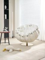 China Home Furniture High End Creative Personality Art Alien Doll Animal Doll Lazy Polar Plush Teddy Bear Sofa Chair Designer for sale