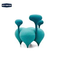 China Fabric Designer Creative Magic Balloon Chair Casual Single Sofa Chair Living Room High End Lounge Chair Villa Styling Cotton for sale