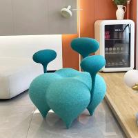 China Fabric Designer Creative Magic Balloon Chair Casual Single Sofa Chair Living Room High End Lounge Chair Villa Styling Cotton for sale