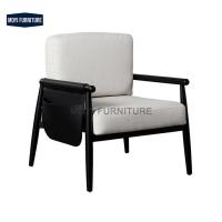 China Solid Wood Frame Italian Style Armchair Teddy Velvet Fabric Lounge Chair for Hotel Living Room Dining Coffee Leisure Reading for sale