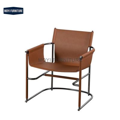 China Mail Packing Modern Nordic U Shaped Chair Light Luxury Hotel Lounge Chair Balcony Simple Living Room Art Home Dining Seat for sale