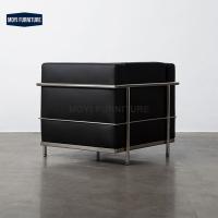 China Home Furniture Modern Living Room Sofa Foam Filling Material One Seat Hotel Reception Office Business Sofa Villa Project for sale