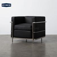 China Home Furniture Modern Living Room Sofa Foam Filling Material One Seat Hotel Reception Office Business Sofa Villa Project for sale