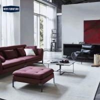 China end MOYI Black Leather Lounge Chair Home Furniture Modern Living Room Accent Chair Featuring Tilting No for sale