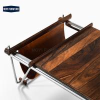 China Home Furniture Mid Century Casual Chair and Cowhide Bench Vintage Bauhaus Designer Model Suitable for Office Living Room for sale