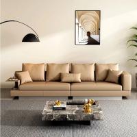 China MOYI Italy Design Genuine Leather Living Room White Simple Design Modern Sofa Set l Shaped Leather White Sectional Sofa for sale
