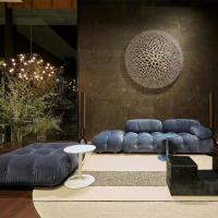 China MOYI Velvet Sofa Set Luxury Sectional Design Nordic l Shape Modern Modular Velvet Sectional Living Room Furniture  Belini Sofa for sale