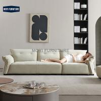 China Italian Minimalist Creative Living Room Hotel Villa Three Seat Sofa  Fabric Lounge Sofa Furniture for sale