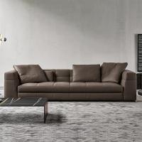 China High Quality Custom Modern 4-Seater Sectional Sofa Set Luxury Fabric Couch for Villa Living Room & Hotel Furniture for sale