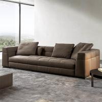 China High Quality Custom Modern 4-Seater Sectional Sofa Set Luxury Fabric Couch for Villa Living Room & Hotel Furniture for sale