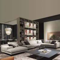 China Italian Modern Sectional Sofa Set Minimalist Living Room L U Shaped Premium Big Villa Couch for Home Luxury for sale