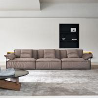China Modern Nordic-Style 3-Seater Sectional Sofa Soft Fabric Lounge Couch for Home Hotel for Waiting Areas Living Room Furniture for sale