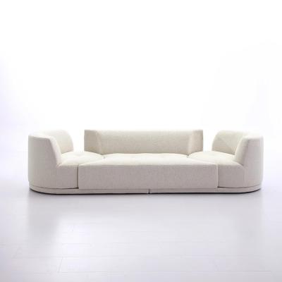 China Modern Luxury Velvet Settee for Living Room Swivel Wall Sofa Reliable Fabric Furniture for sale