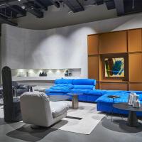 China Italian Design Fabric Modular Sofas Set Luxury Living Room Sofas Combination Fabric Sofas Couch Set for sale