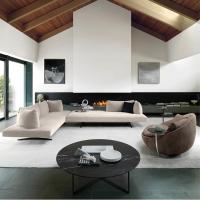 China High-End Designer Style Luxury Villa Style Living Room Minimalist Modern Sofa for Villa Apartment for sale