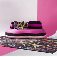 China Modern Sectional Sofas Fabric Velvet Living Room Sofas Home Hotel Lobby Combination Modern Leisure Sofa Set for sale