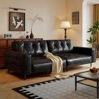 China Light Luxury Mid-Century Modular Sectional Sofa for Small Apartment Modern Minimalist Living Room Sofa Set for sale